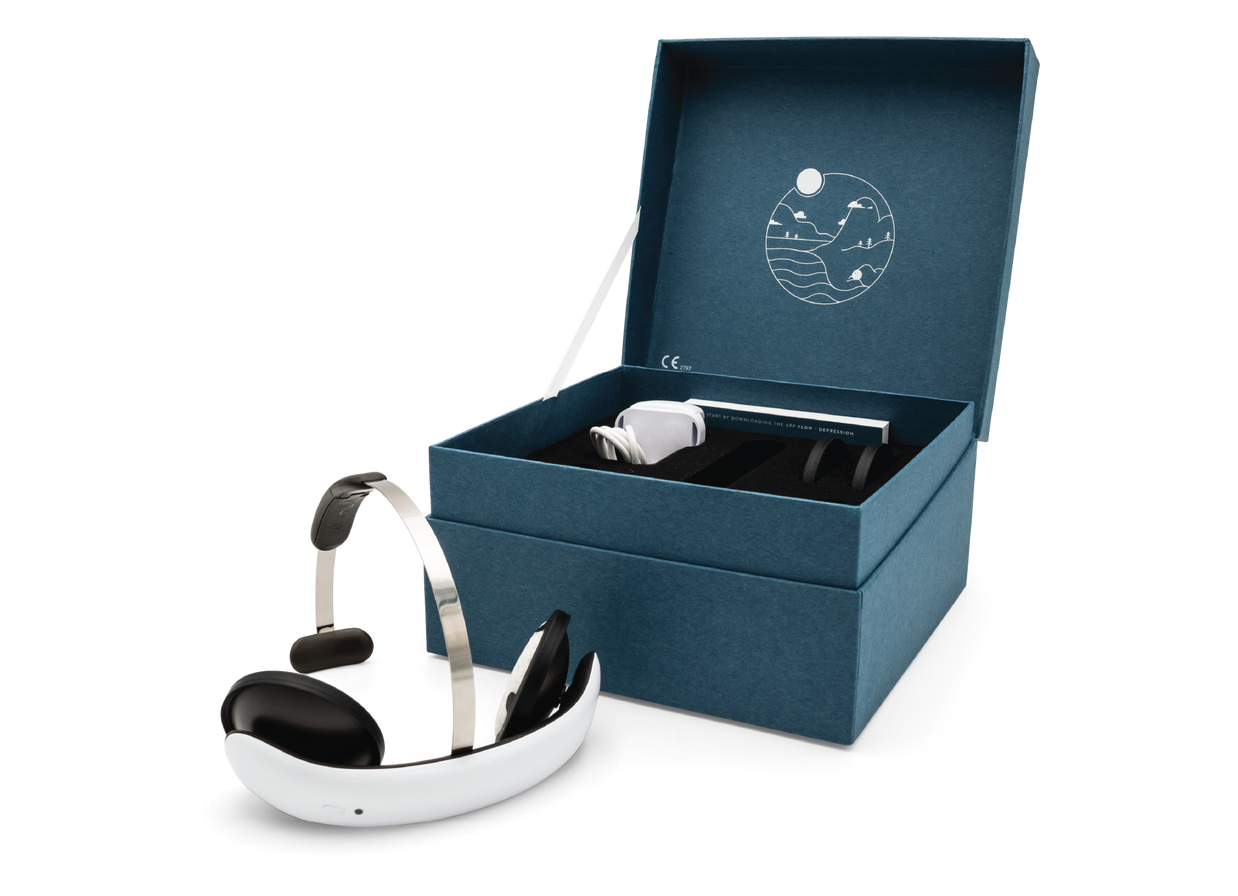 Flow tDCS Headset & 20 Refill Pads – Aurora Direct